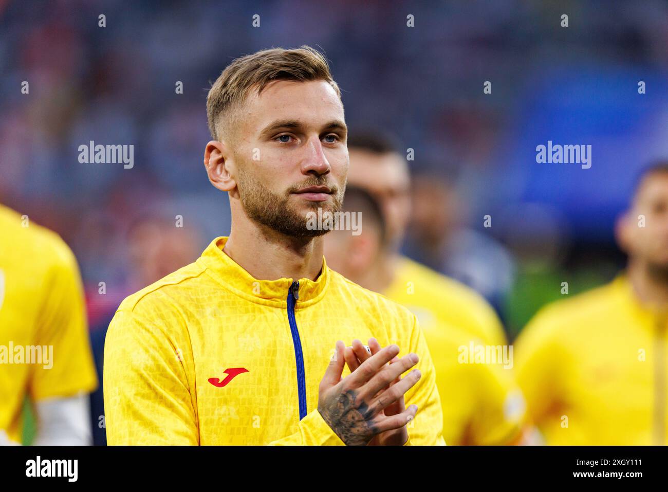 Munich, Germany. 02nd July, 2024. Denis Dragus (Romania) seen during ...