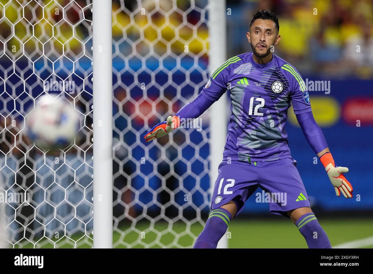 July 10, 2024, Charlotte, North Carolina, U.S: Colombia goalkeeper ...