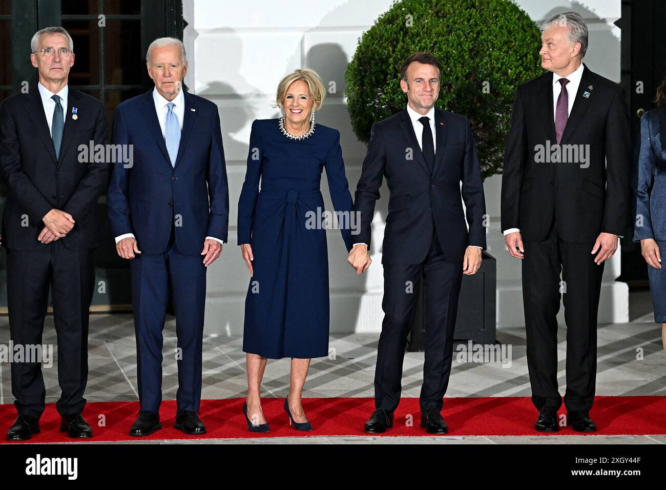 Washington, DC, US, July 10, 2024. Jens Stoltenberg, secretary general ...