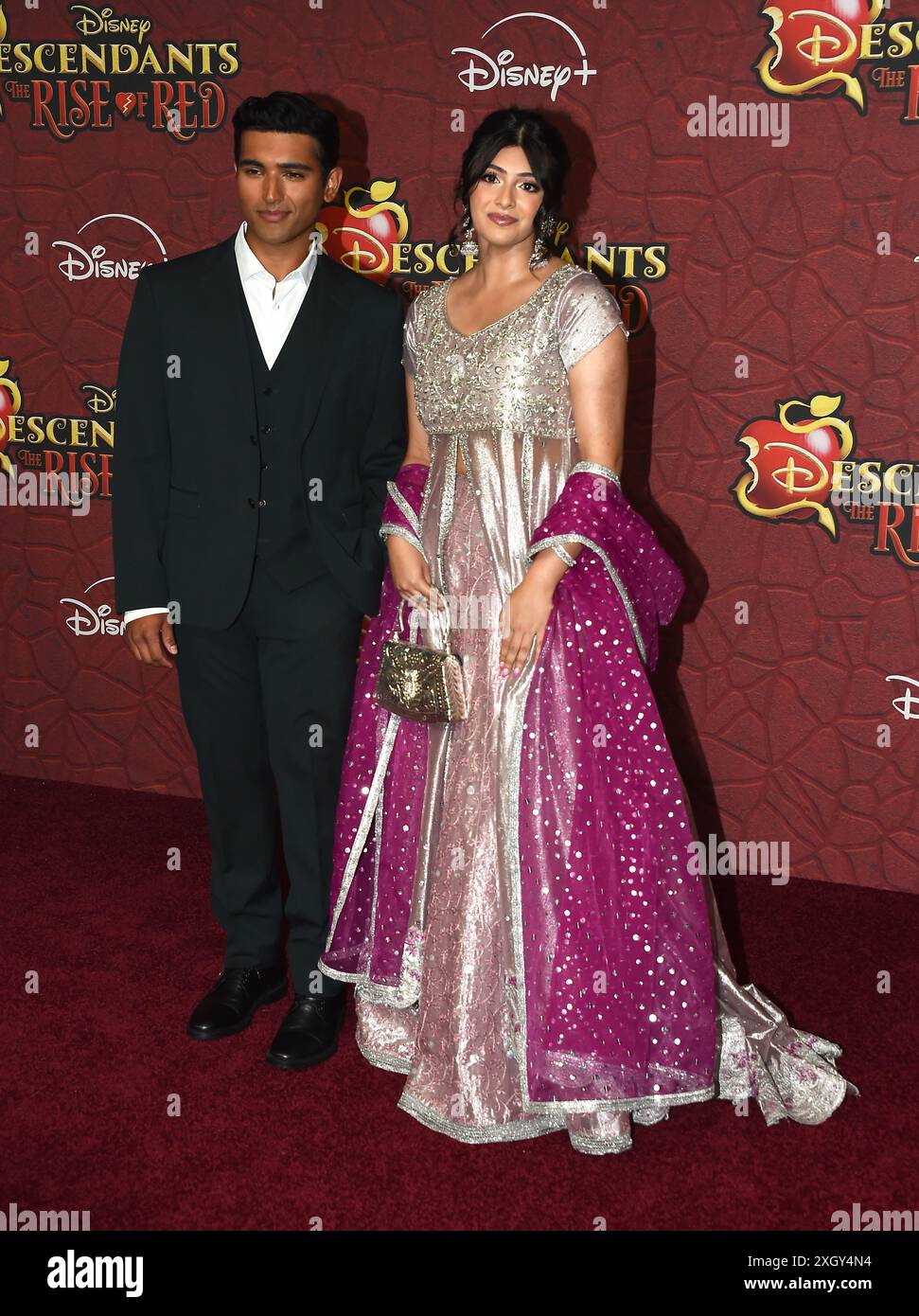 Burbank, USA. 10th July, 2024. Kabir Bery and Aiza Aslam arriving to ...