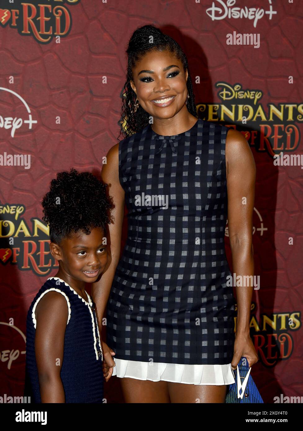 Burbank, USA. 10th July, 2024. Gabrielle Union and Kaavia James Union ...