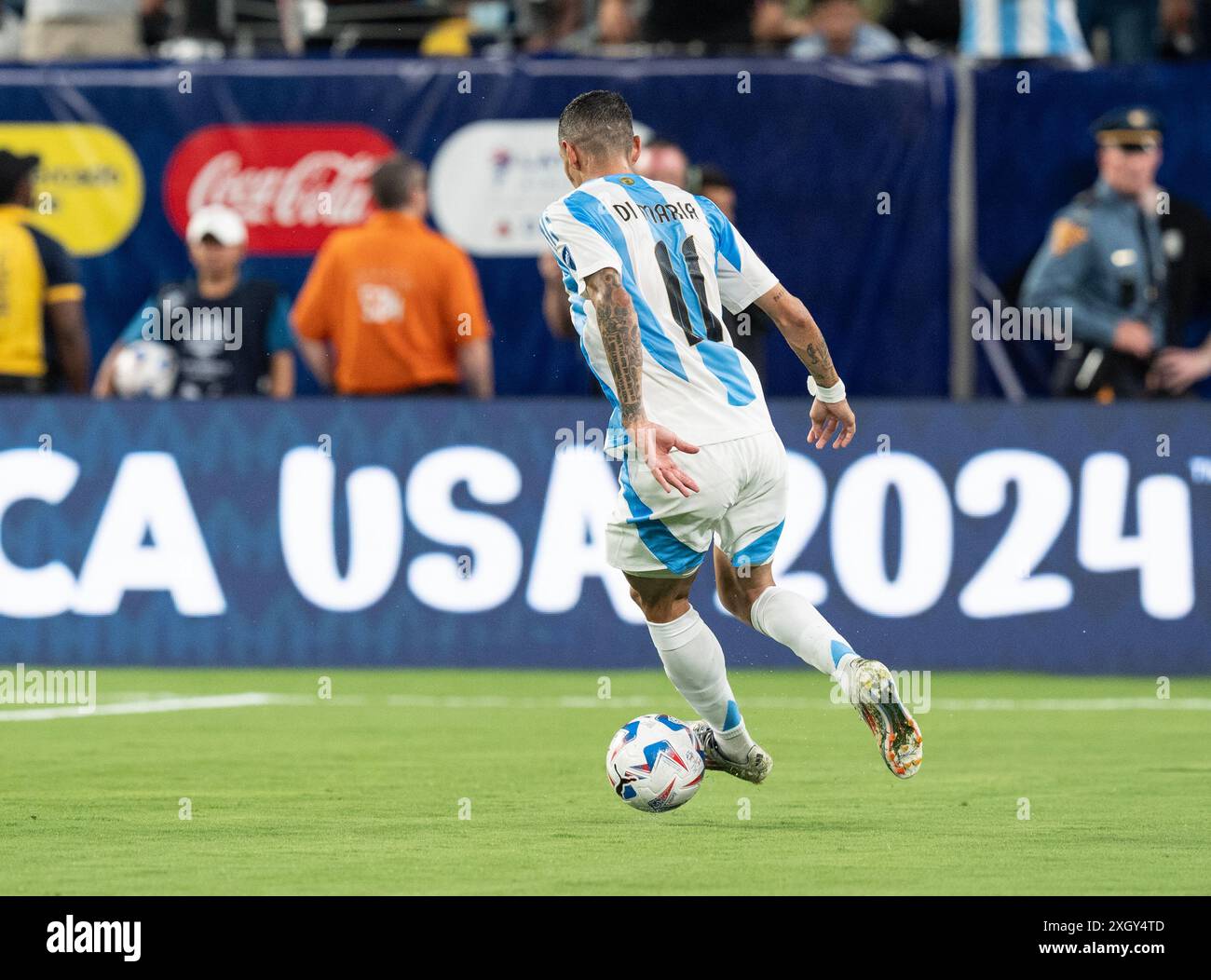 Argentina copa america 2024 di maria hi-res stock photography and ...