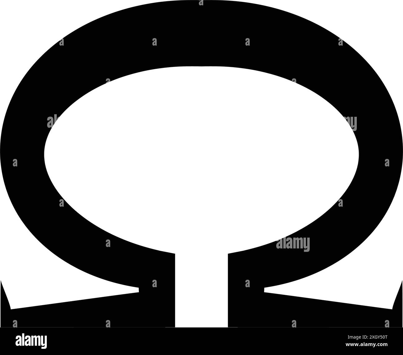 omega symbol icon illustration design Stock Vector Image & Art - Alamy
