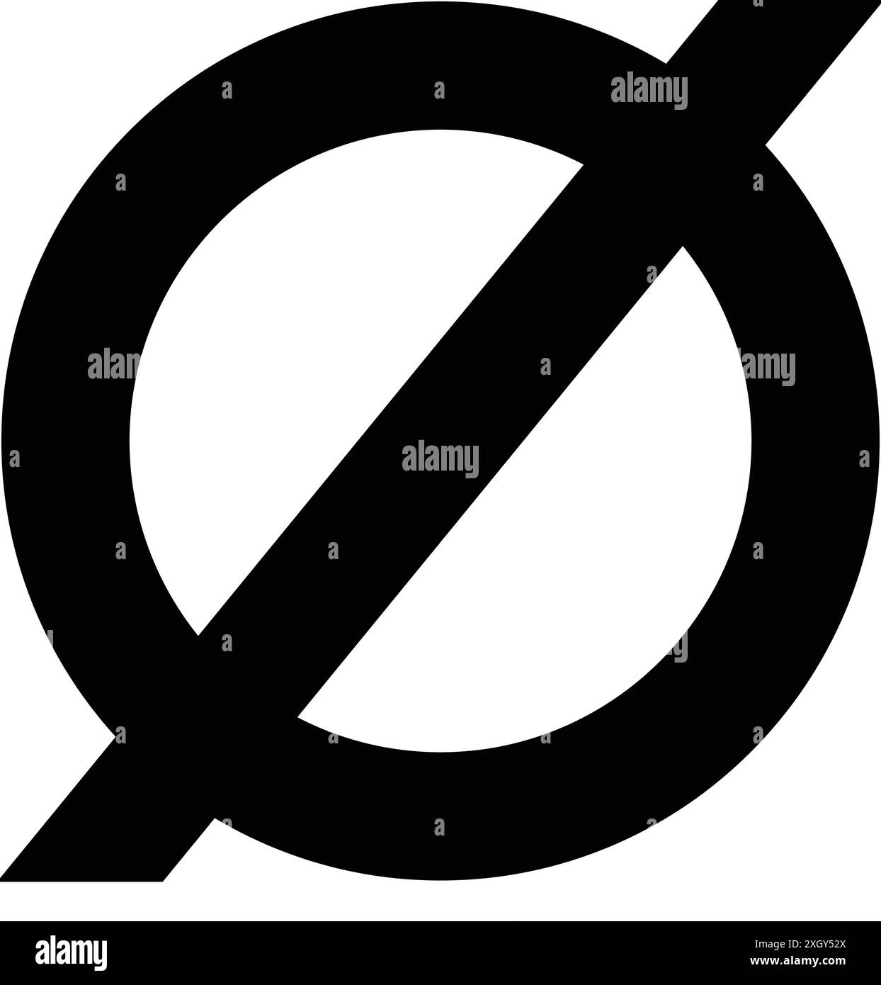 diameter symbol icon illustration design Stock Vector Image & Art - Alamy