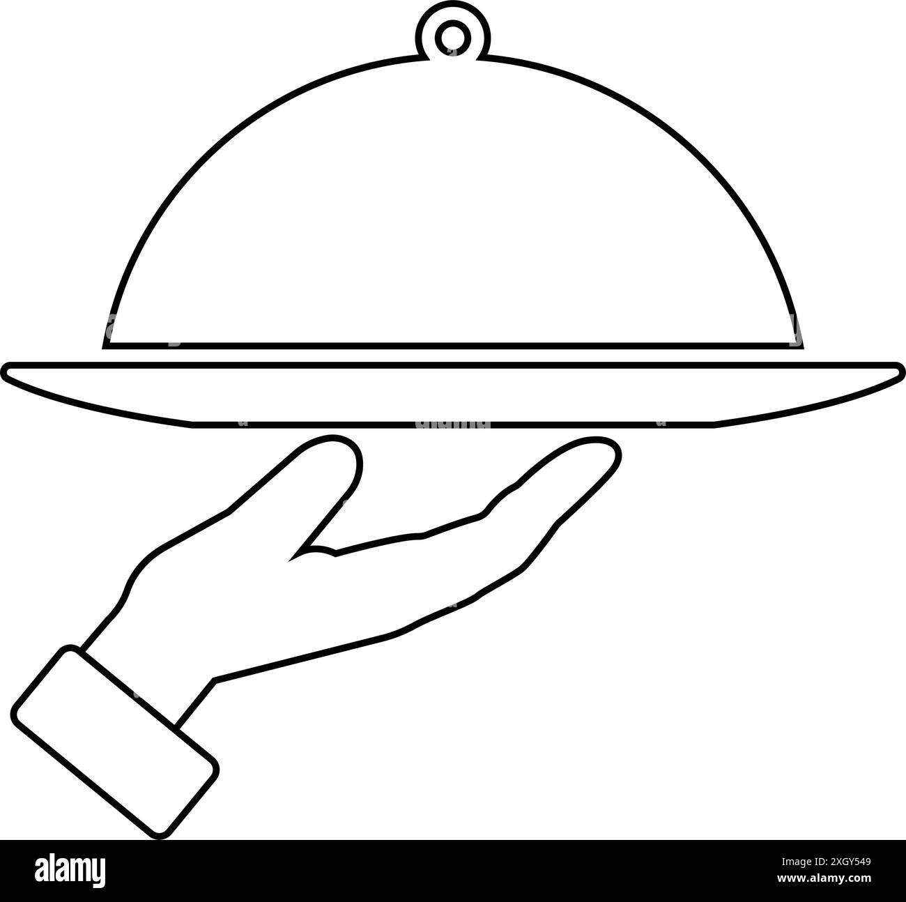 Food Serving Icon illustration design Stock Vector Image & Art - Alamy