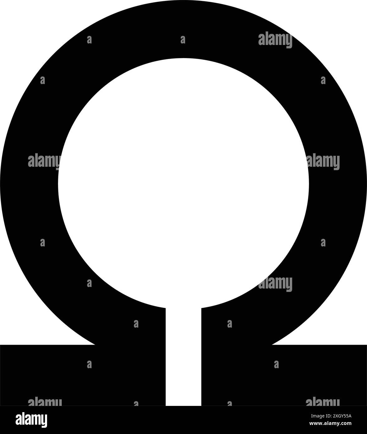 Greek alpha omega sign Cut Out Stock Images & Pictures - Alamy