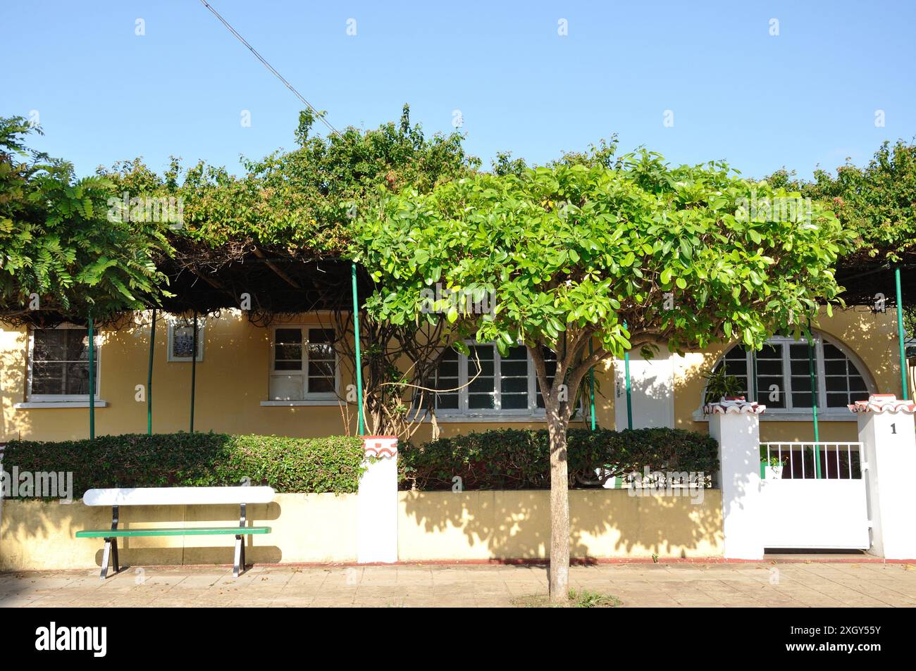 Old colonial houses in residential area, Inhambane Town, Inhambane ...