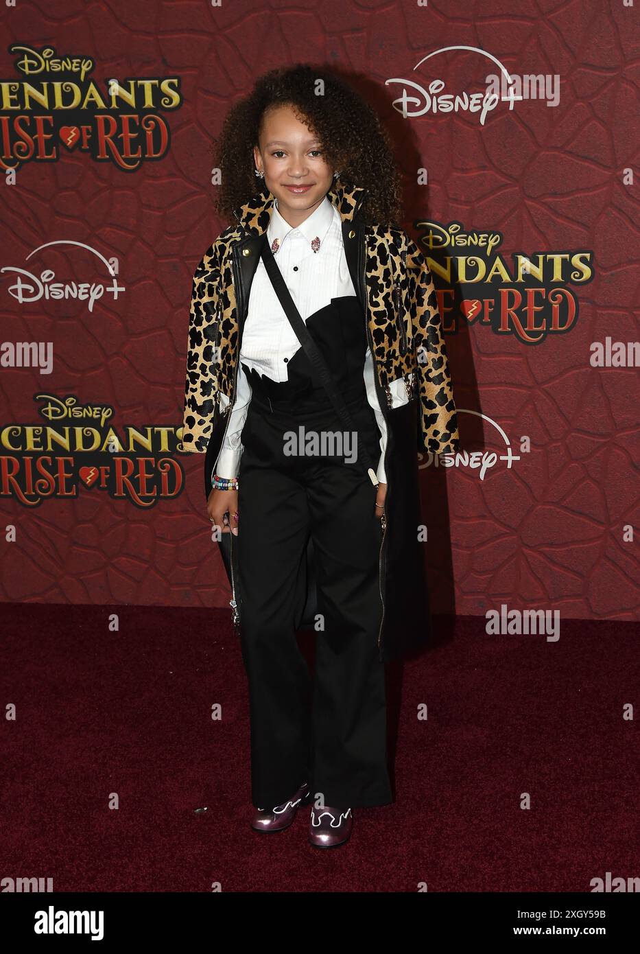 Burbank, USA. 10th July, 2024. Mykal-Michelle Harris arriving to Disney's “Descendants: The Rise ...