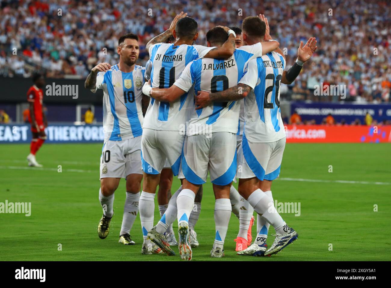 Julian alvarez goal copa america hi-res stock photography and images ...