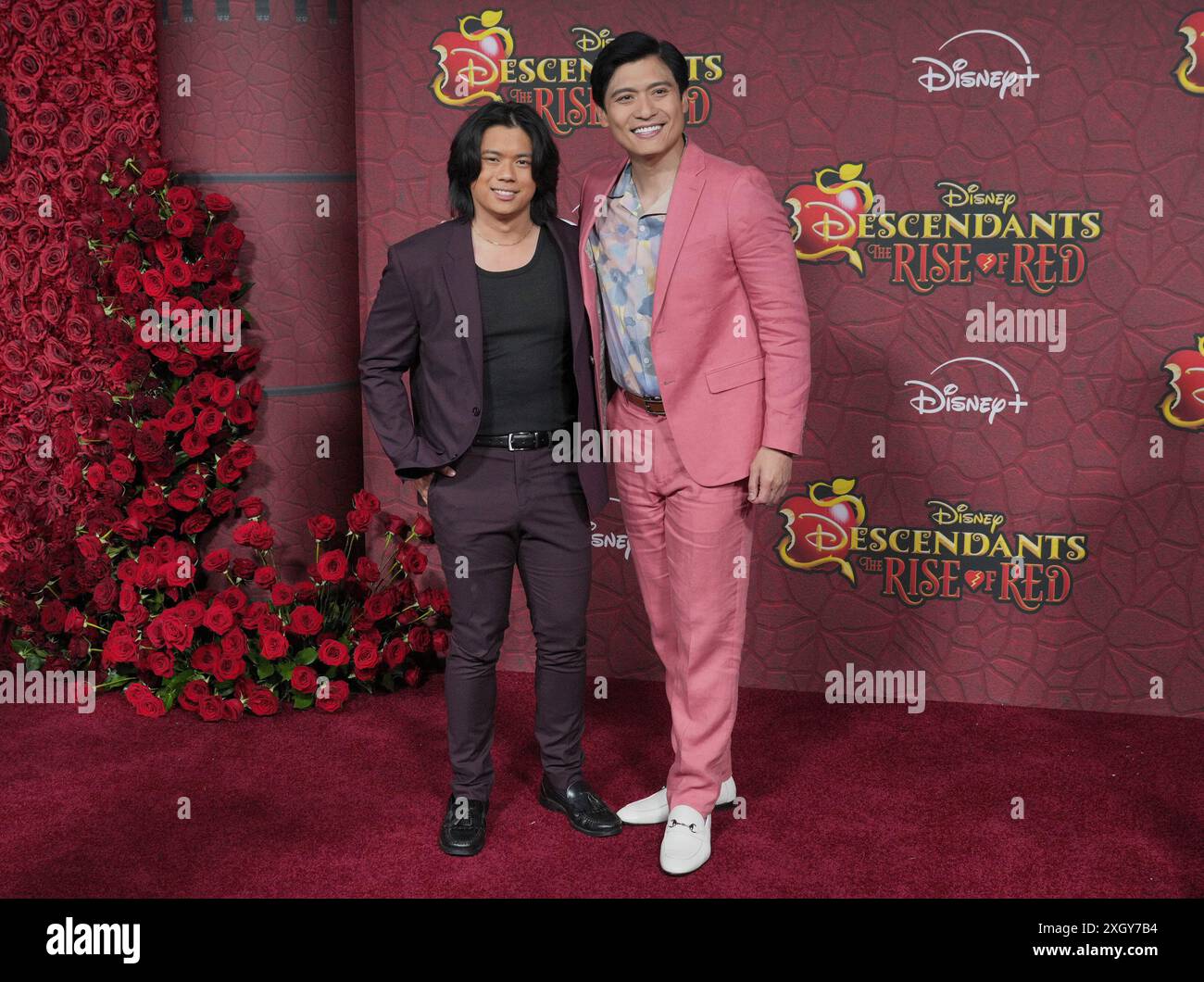 Los Angeles, USA. 10th July, 2024. (L-R) Tristan Padil and Paolo ...