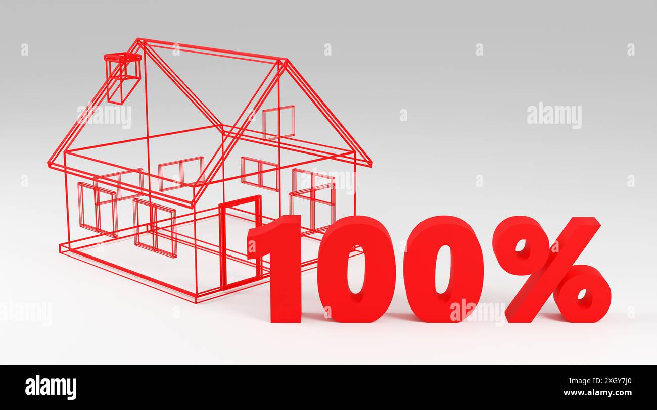 100 percent success illustration hi-res stock photography and images ...