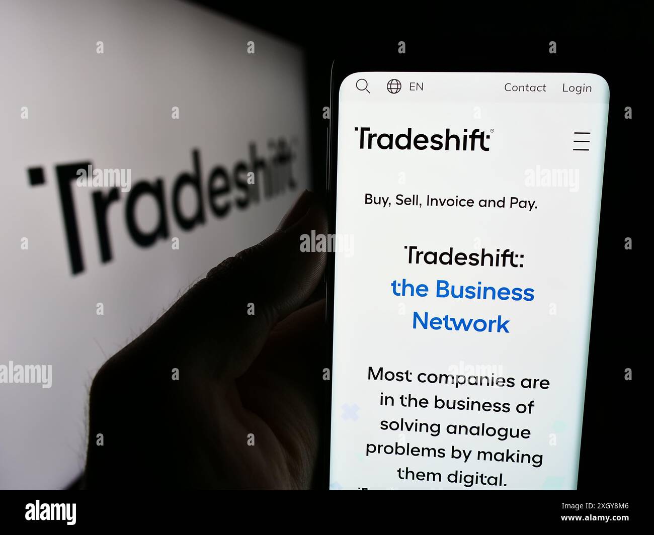Tradeshift logo hi-res stock photography and images - Alamy