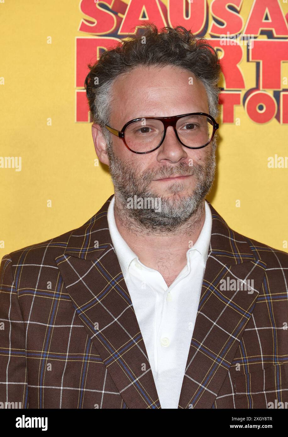 Hollywood, USA. 10th July, 2024. Seth Rogen arrives at Sausage Party ...