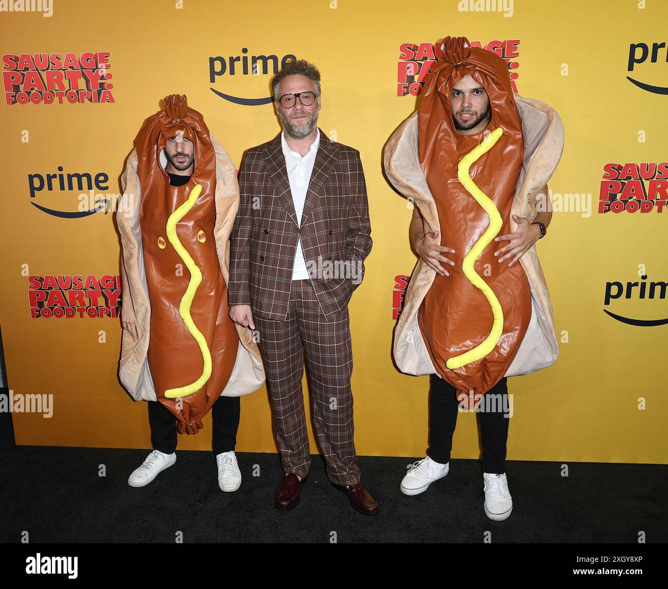 Hollywood, USA. 10th July, 2024. Seth Rogen arrives at Sausage Party ...