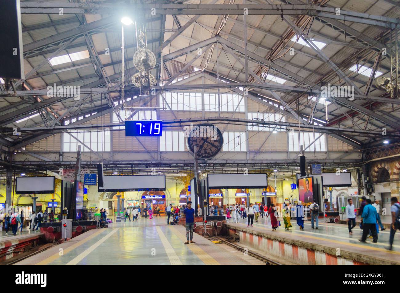 Chhatrapati Shivaji Terminus or Victoria Terminus is a train station ...