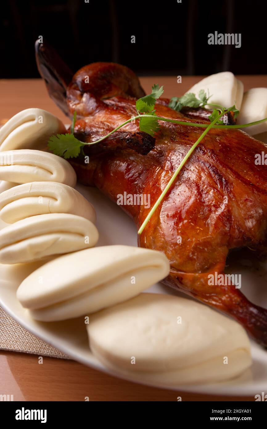 A view of a Chinese Peking duck platter Stock Photo - Alamy