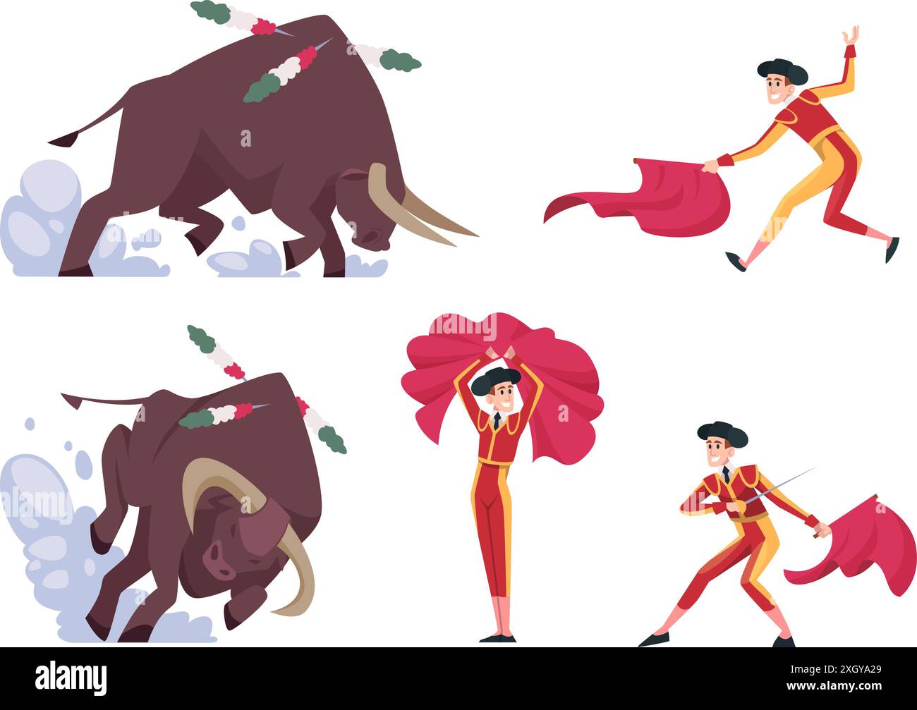 Authentic bull Stock Vector Images - Alamy