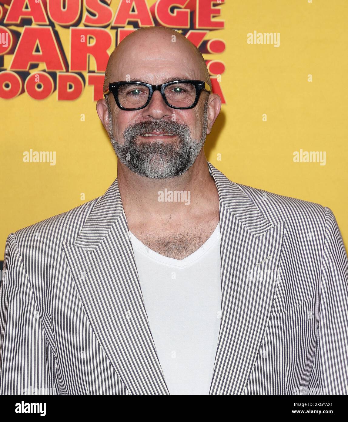 Hollywood, USA. 10th July, 2024. Conrad Vernon arrives at Sausage Party: Foodtopia Los Angeles ...