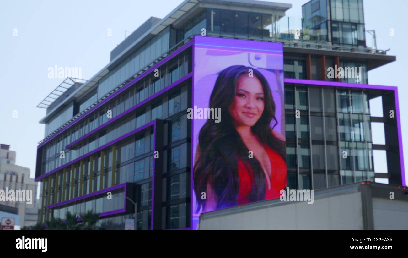 Los Angeles, California, USA 10th July 2024 The Bachelorette Billboard ...