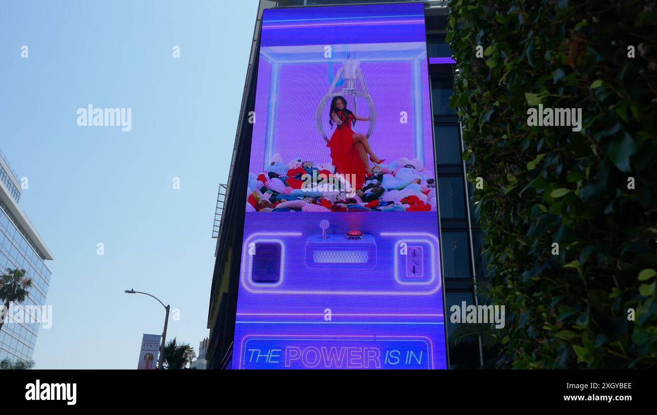 Los Angeles, California, USA 10th July 2024 The Bachelorette Billboard ...