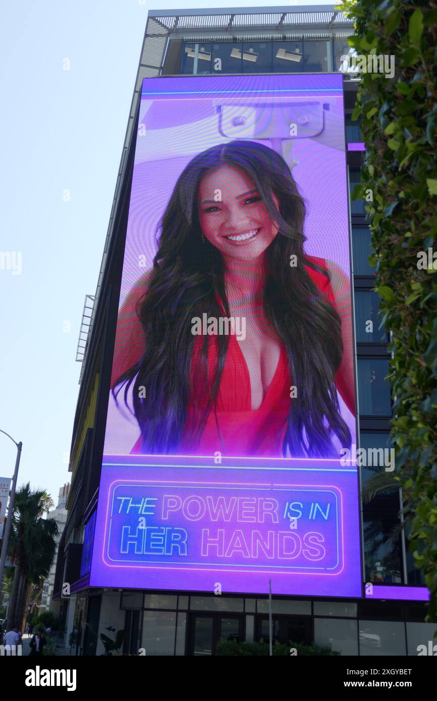 Los Angeles, California, USA 10th July 2024 The Bachelorette Billboard ...