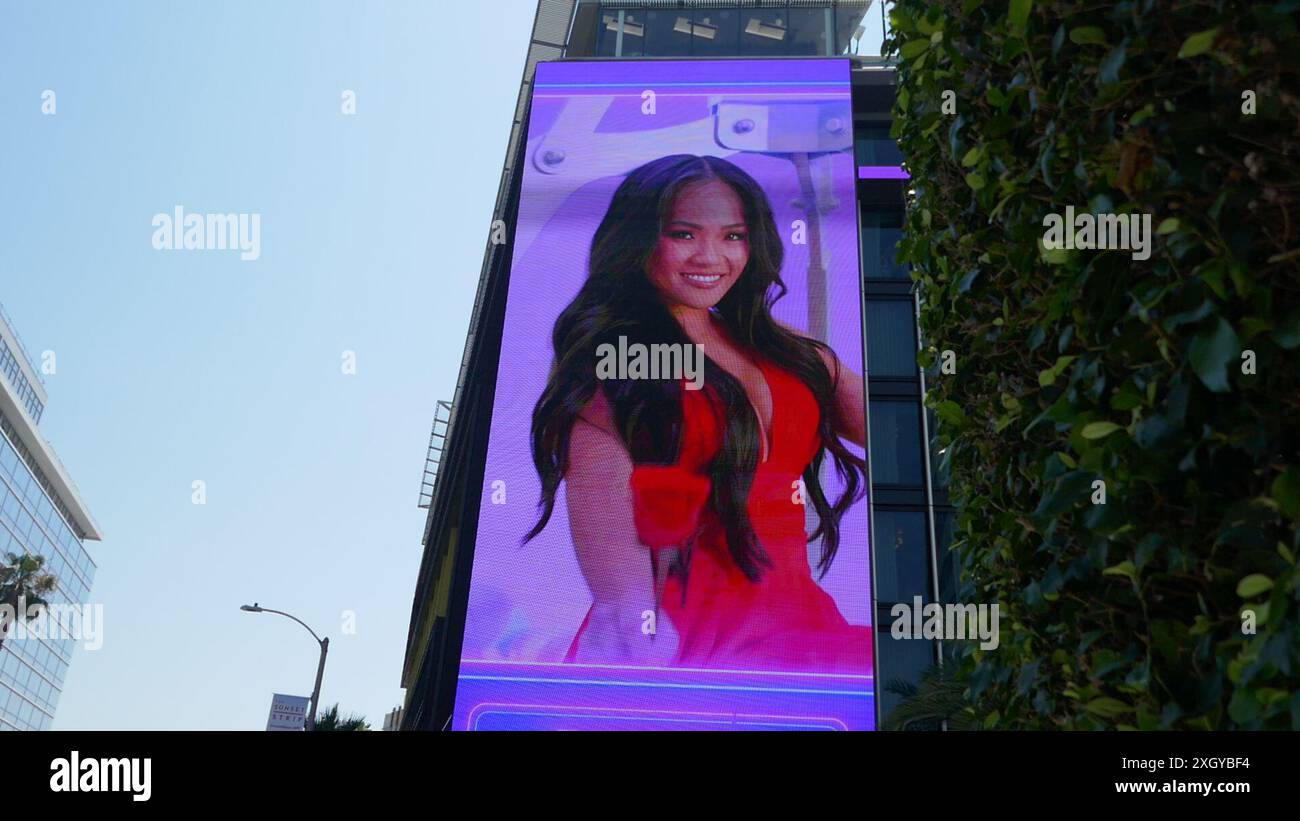 Los Angeles, California, USA 10th July 2024 The Bachelorette Billboard ...