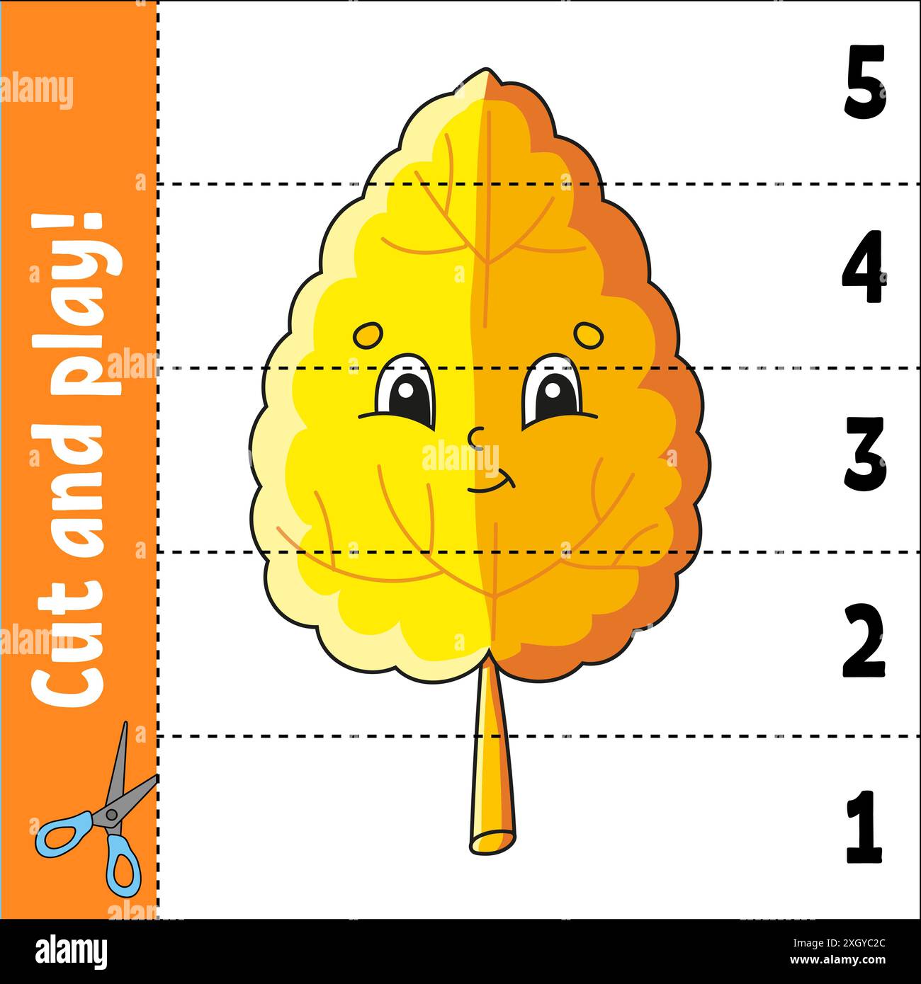 Birch leaf series Stock Vector Images - Alamy