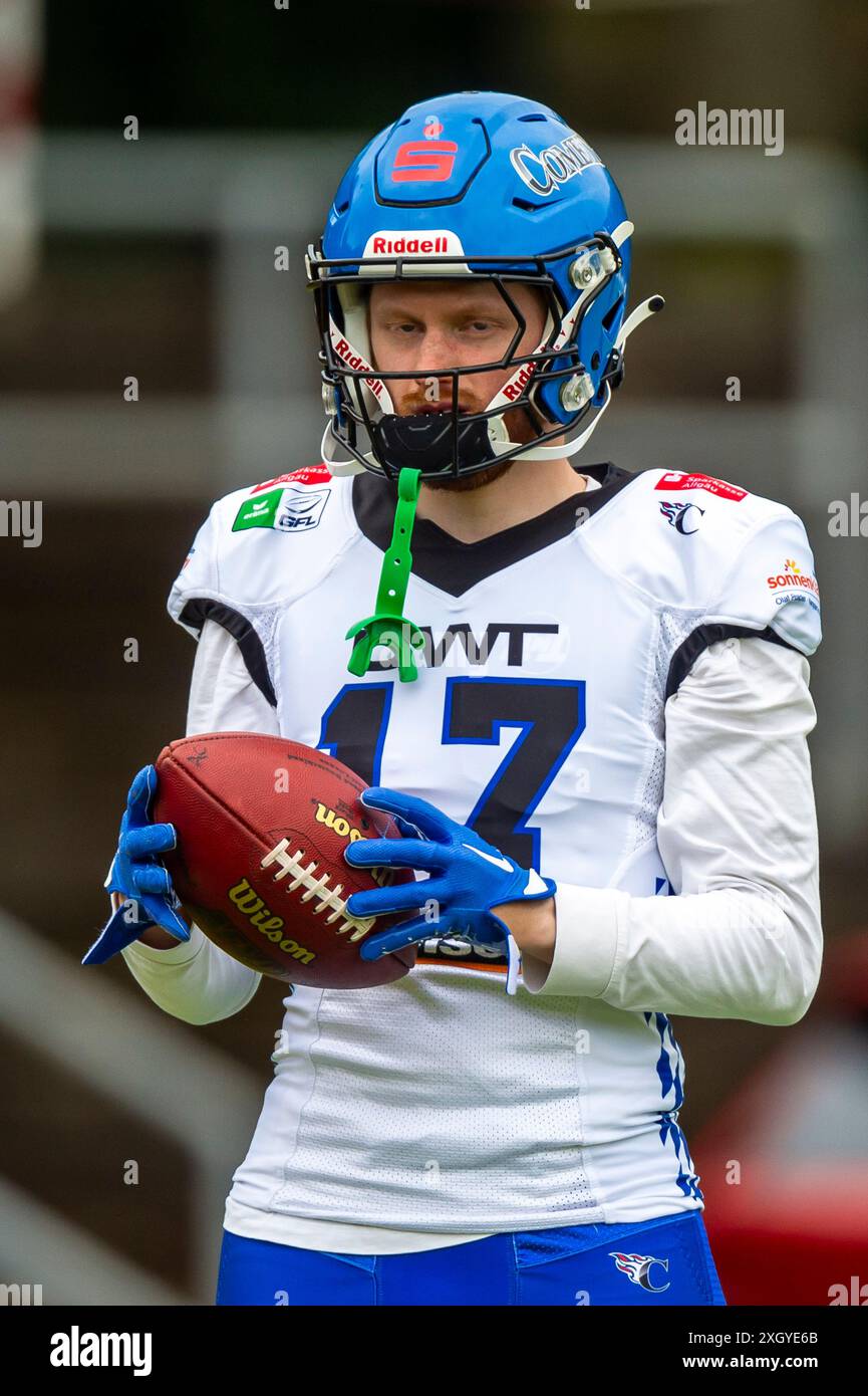 Felix Plocher (17, WR, Allgaeu Comets) GER, Munich Cowboys vs Allgaeu ...