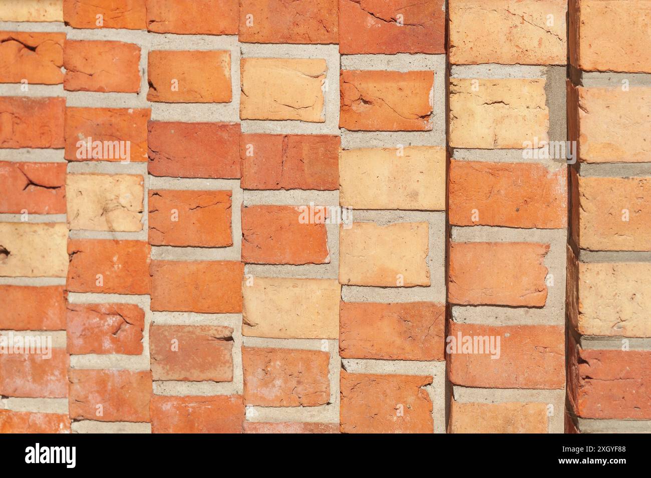 Brick stepped wall hi-res stock photography and images - Alamy