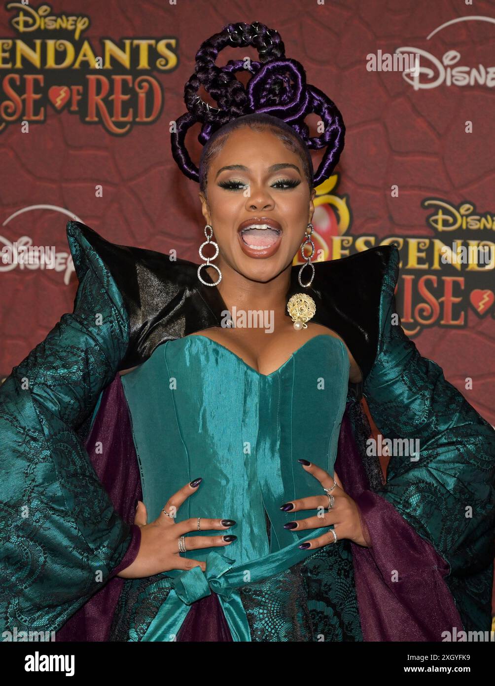 July 10, 2024, Burbank, California, USA: Dara Renee attends Disney Plus ...