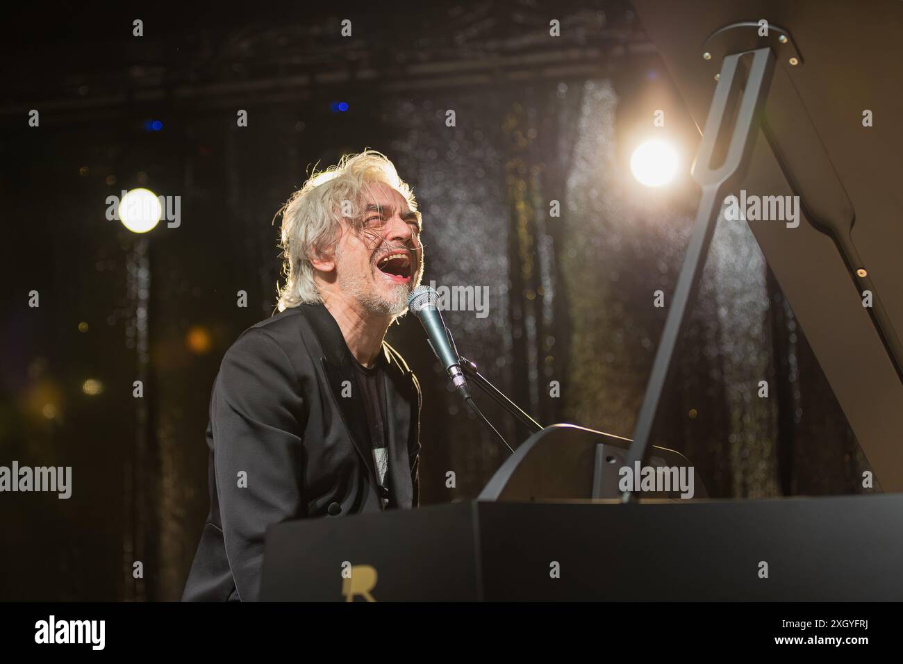 Piazza Conciliazione, Desio, Italy, July 10, 2024, Marco Castoldi aka ...
