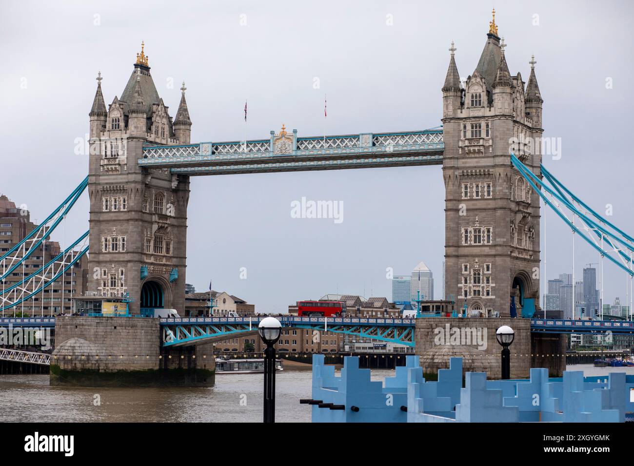 Tower Bridge is a Grade I listed combined bascule, suspension, and ...
