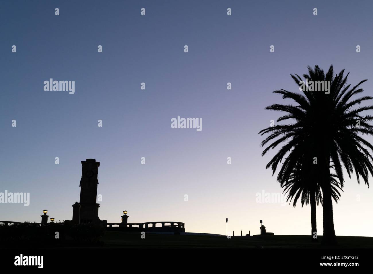 Fremantle's Monument Hill at dawn Stock Photo - Alamy