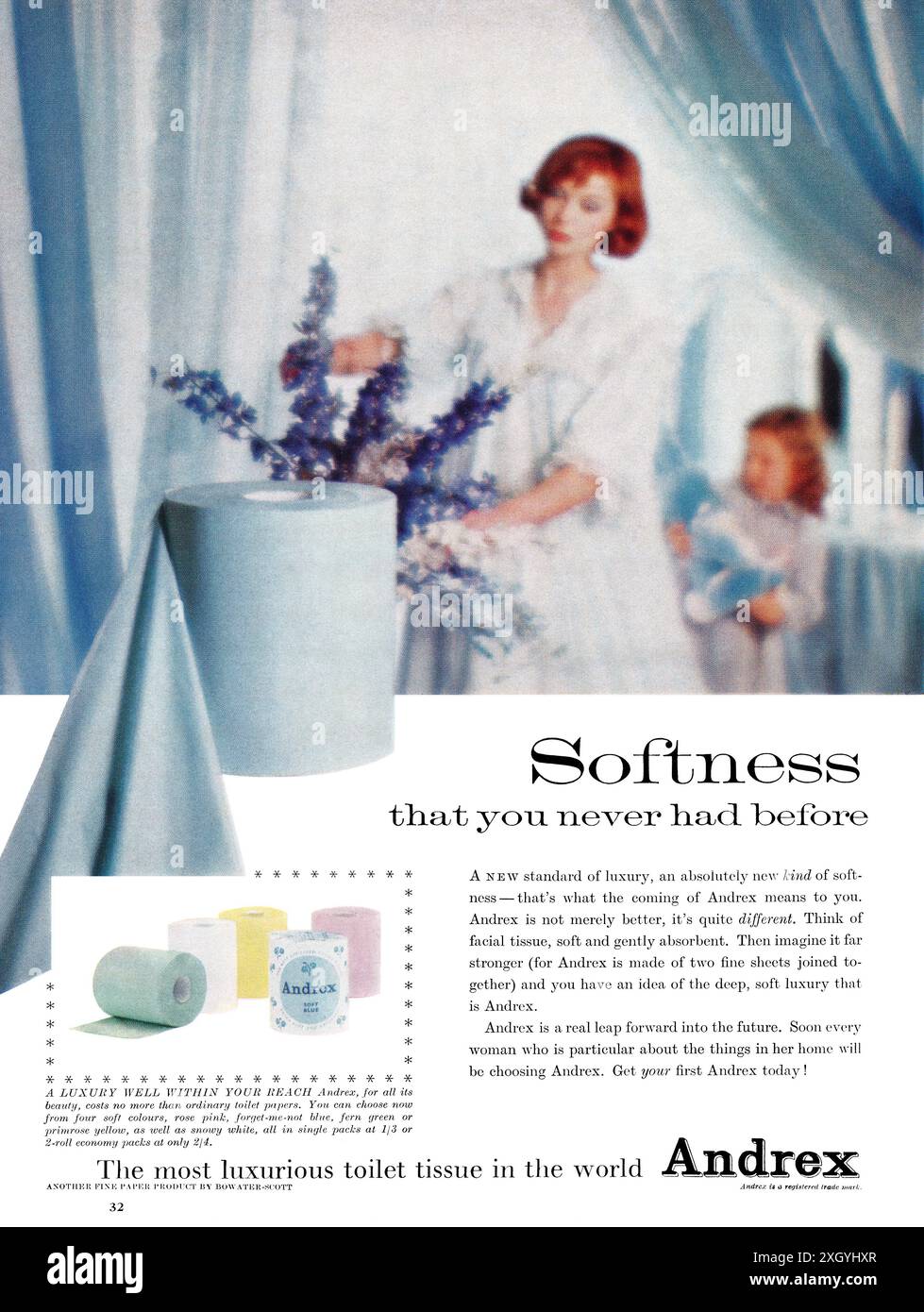 Toilet tissue 1950s hi-res stock photography and images - Alamy