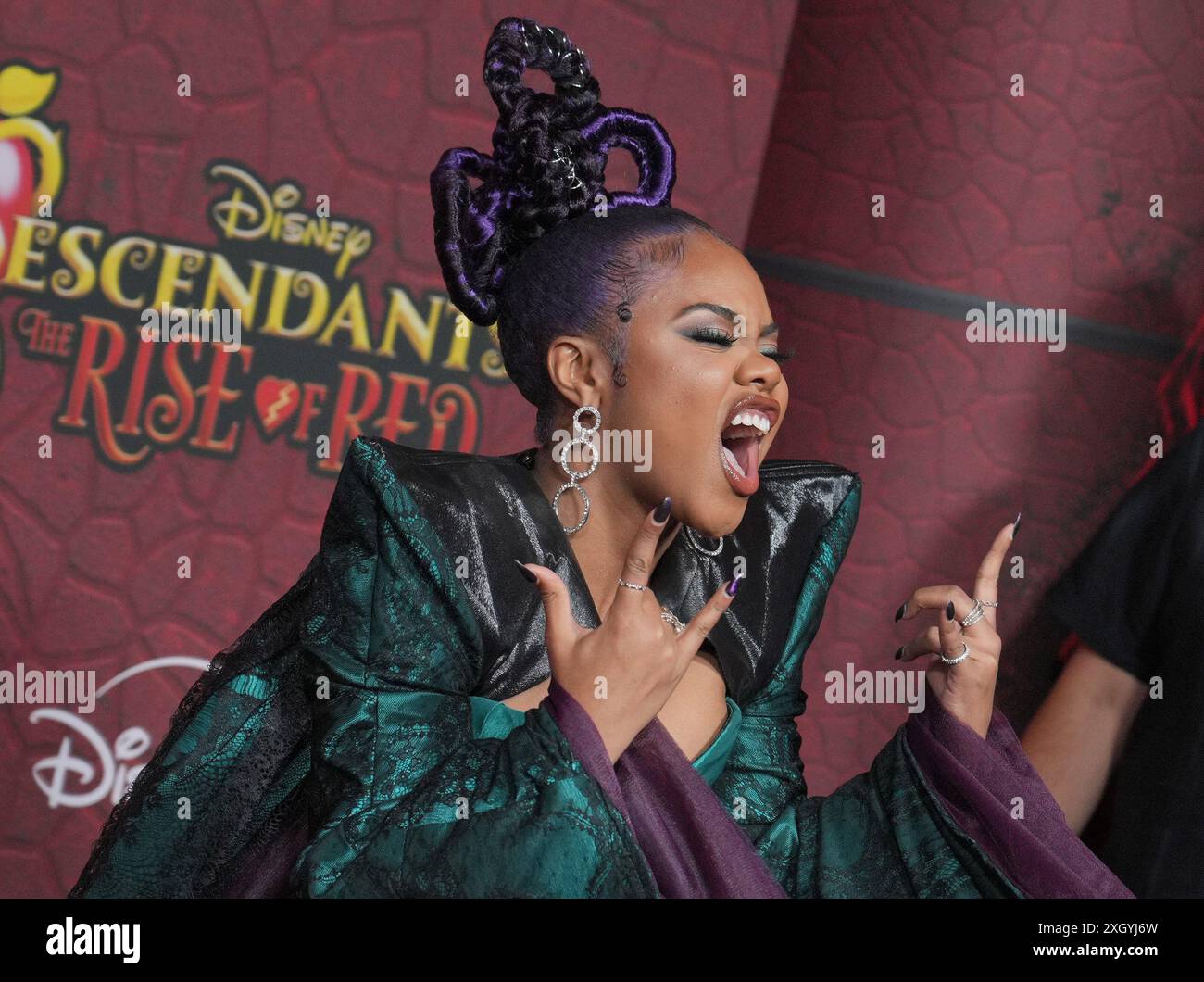 Los Angeles, USA. 10th July, 2024. Dara Reneé arrives at the Disney's ...