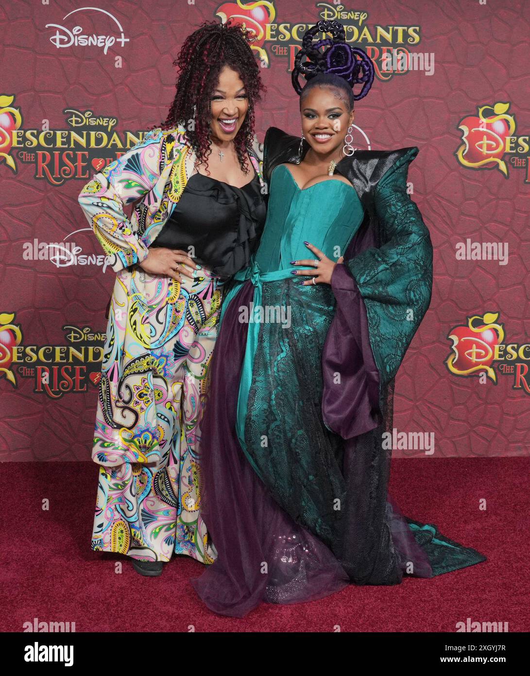 (L-R) Kym Whitley and Dara Reneé at the Disney's DESCENDANTS: THE RISE ...