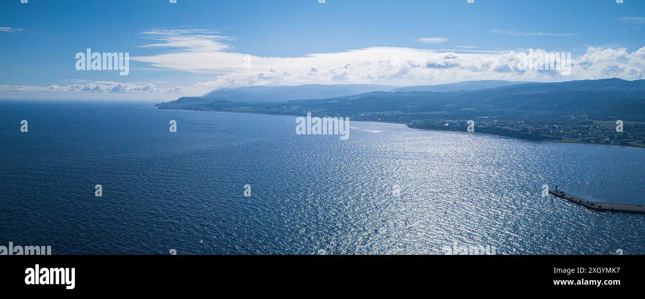 Gaspe Peninsula north coast, Quebec Stock Photo - Alamy