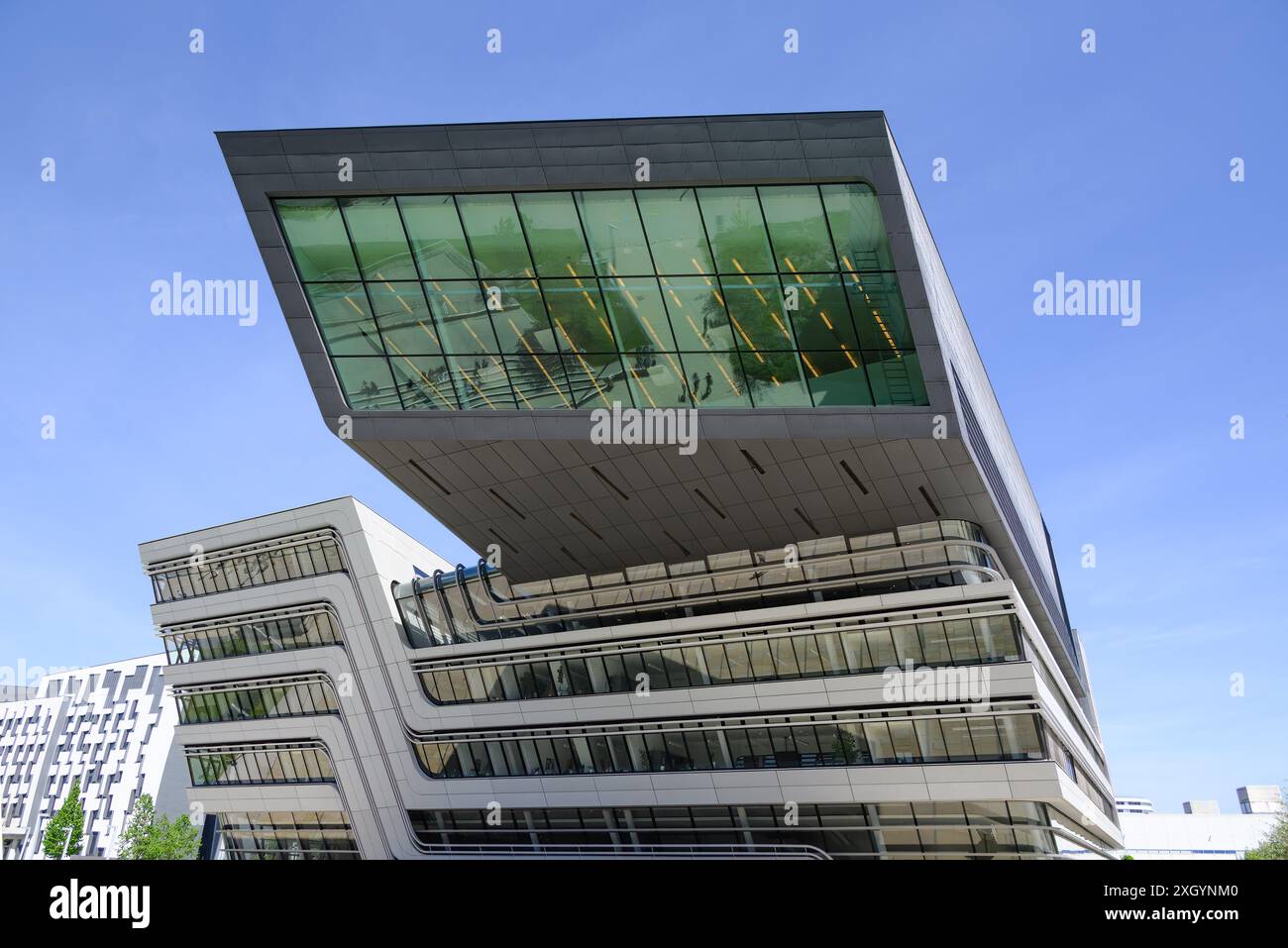 Vienna, Austria - Library, Campus WU / Vienna University of Economics ...