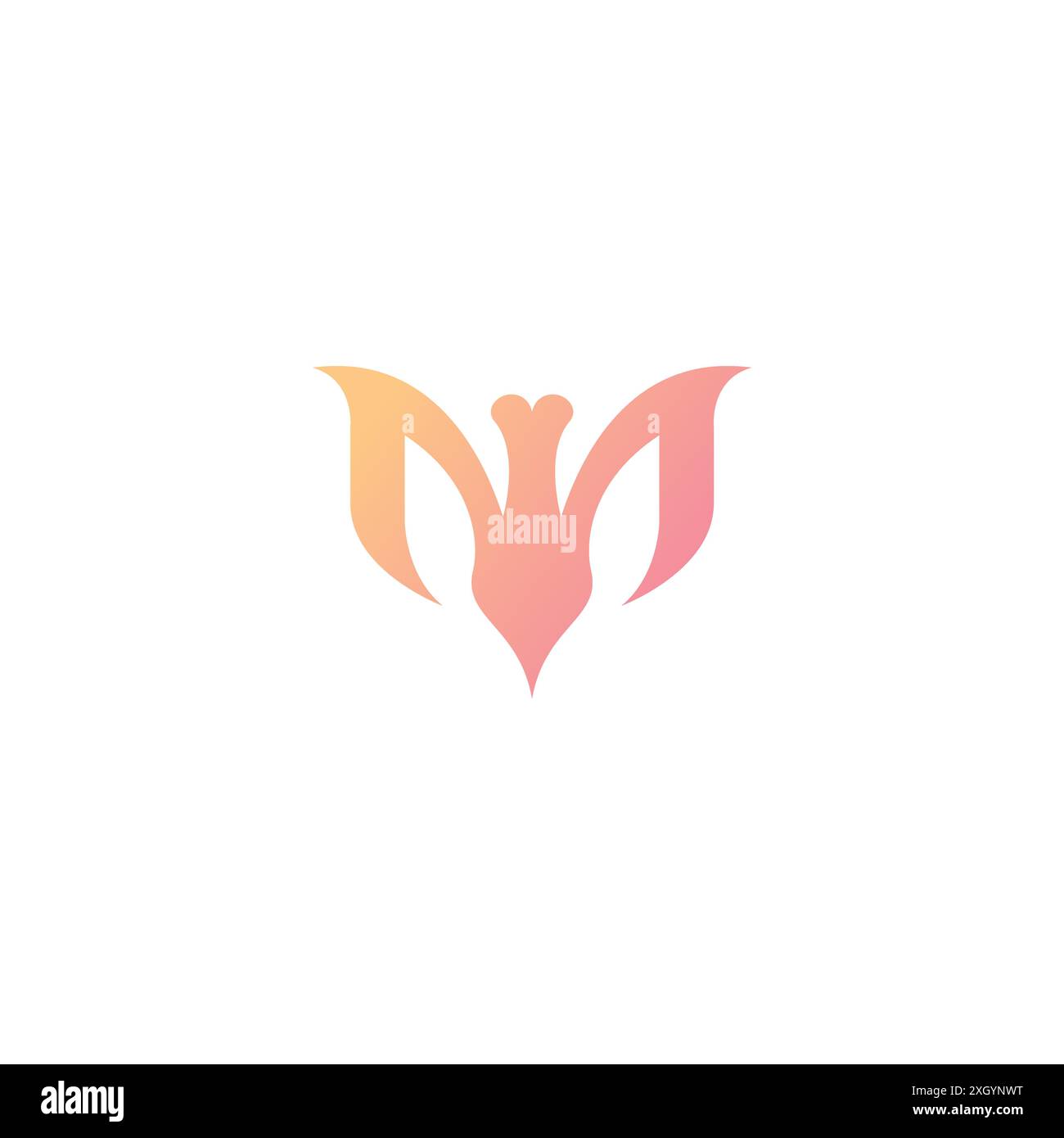 Flower logo template brand Stock Vector Images - Alamy