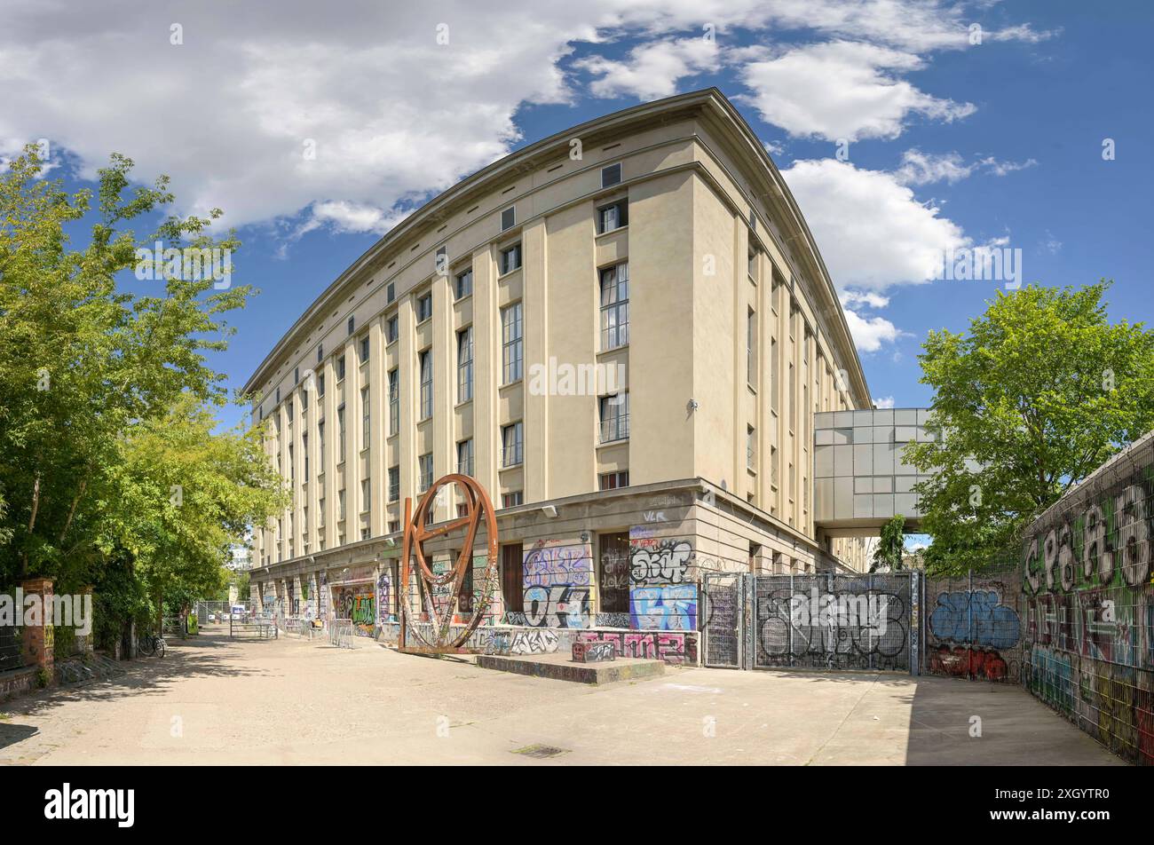 Berghain Club, Am Wriezener Bahnhof, Friedrichshain, Berlin ...