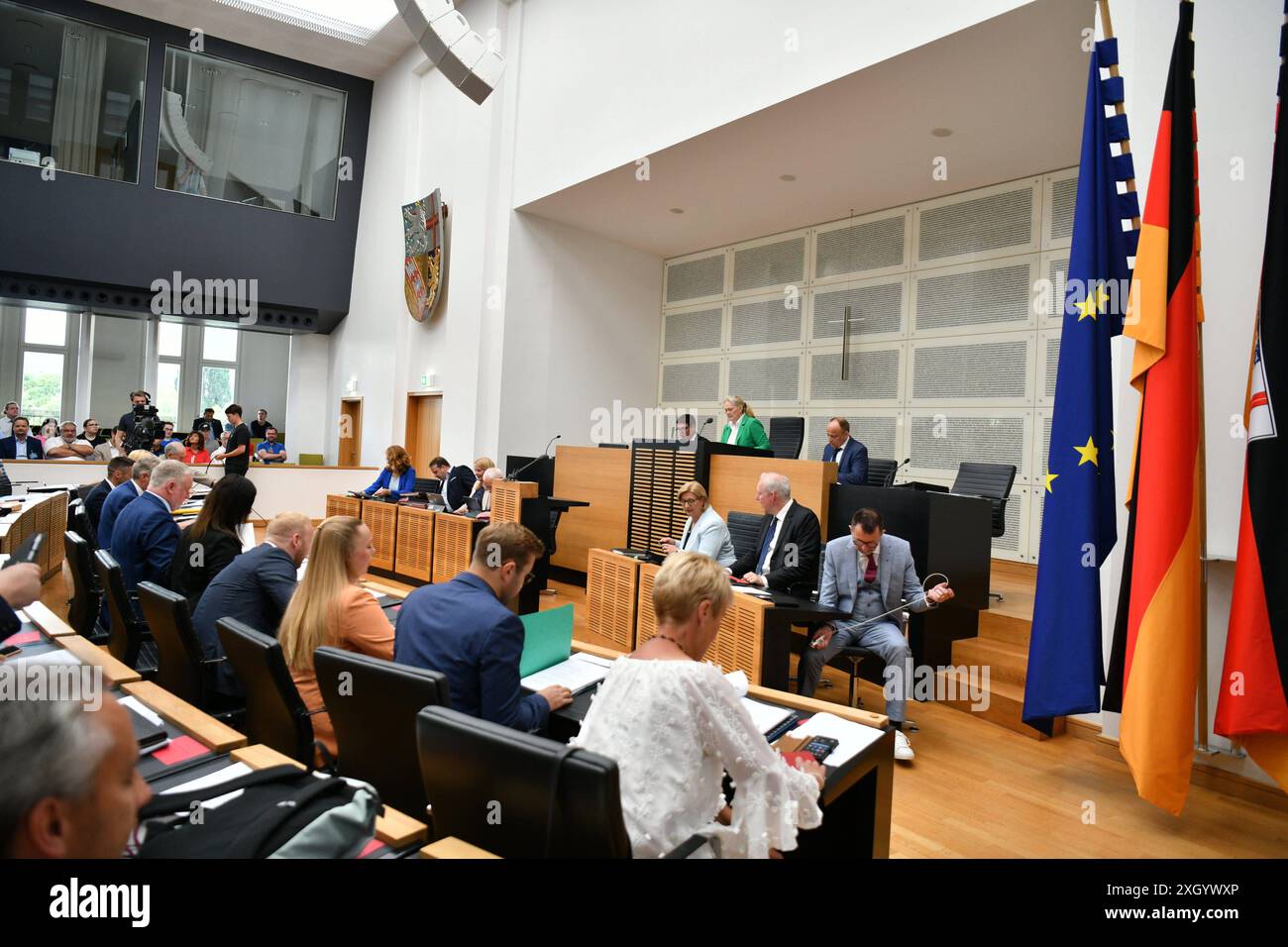 Der Landtag des Saarlandes erklärt das Pfingsthochwasser 2024 am ...