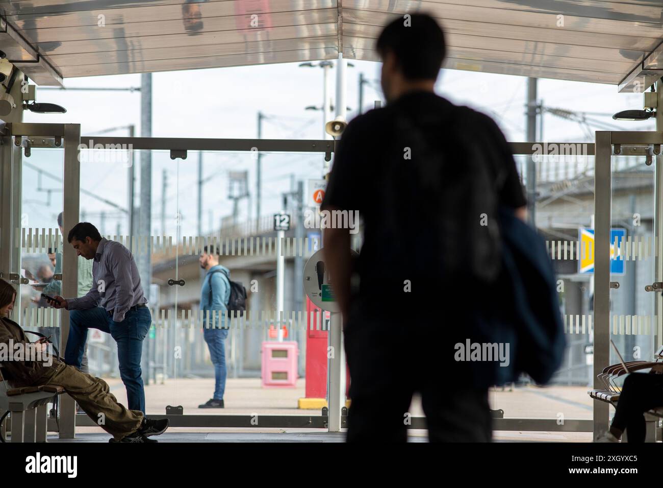Ebbsfleet International railway station is in Ebbsfleet Valley, Kent ...