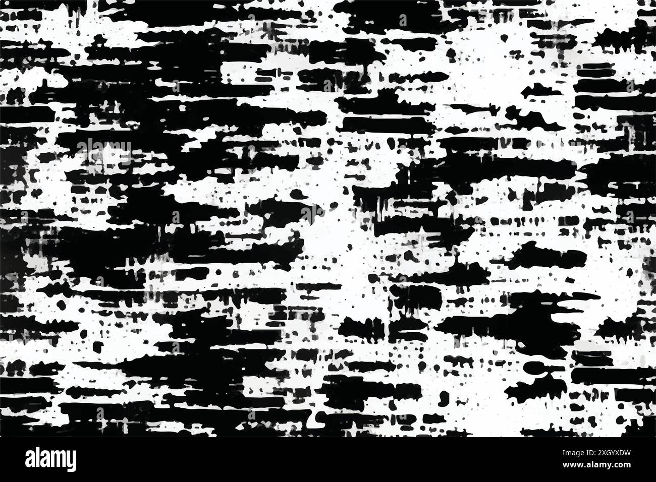 Grunge background. Rough black and white texture vector. Distressed overlay texture. Abstract ...