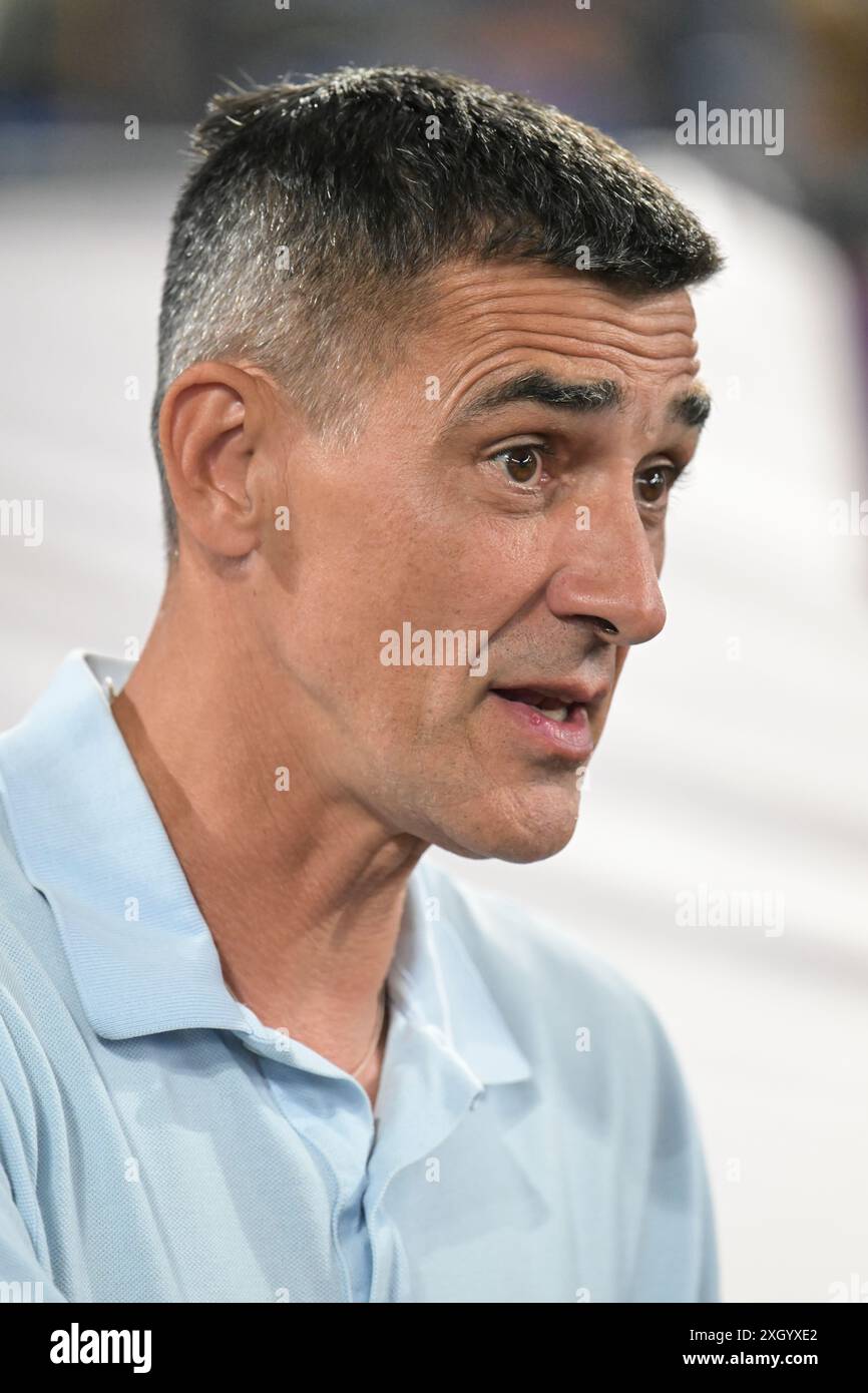 Dragutin Topić coach and farther to Angelina Topić of Serbia who won a ...