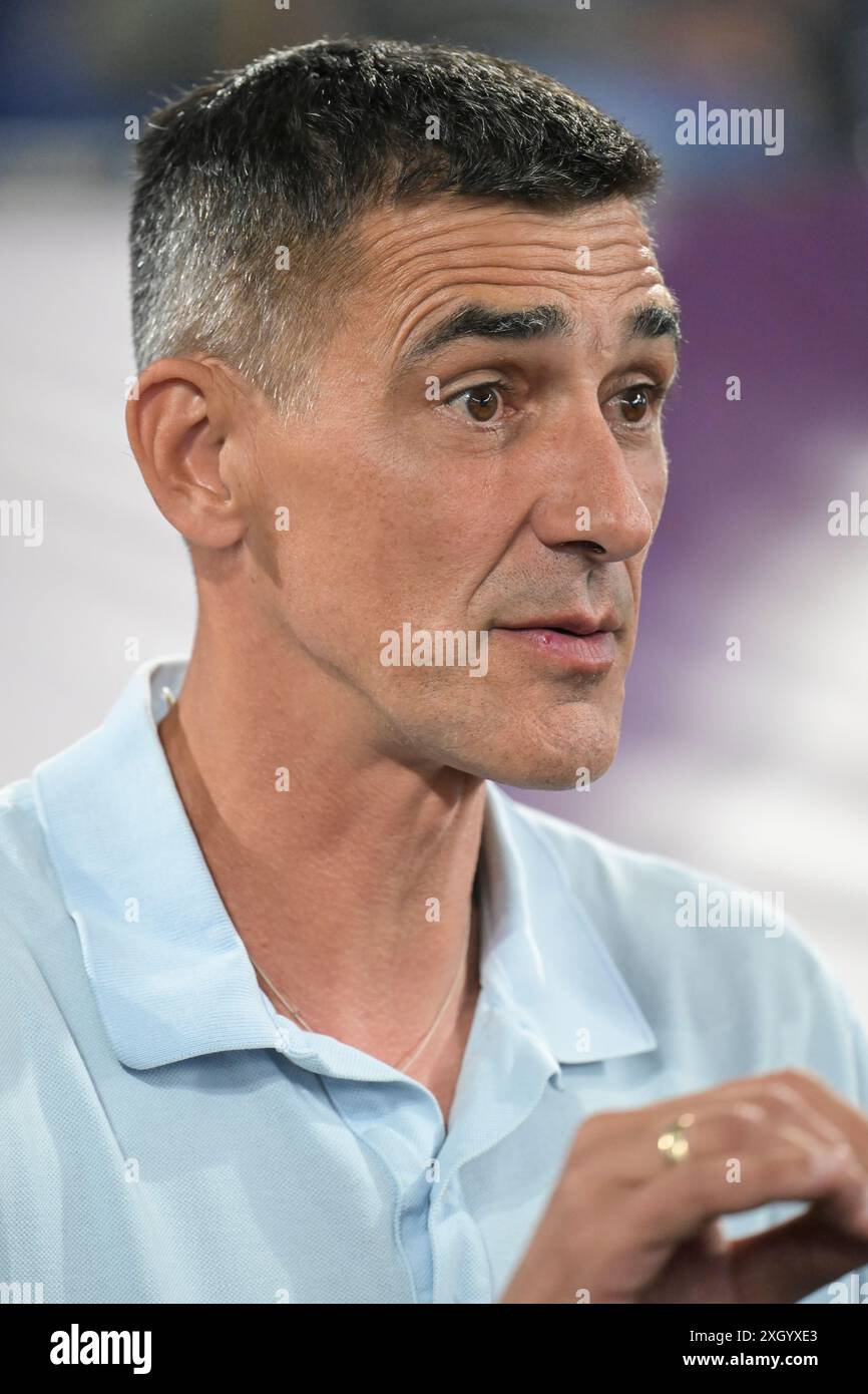 Dragutin Topić coach and farther to Angelina Topić of Serbia who won a ...
