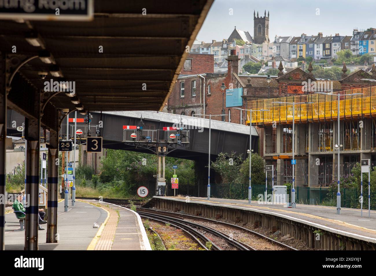 Hastings railway station is the southern terminus of the Hastings line ...