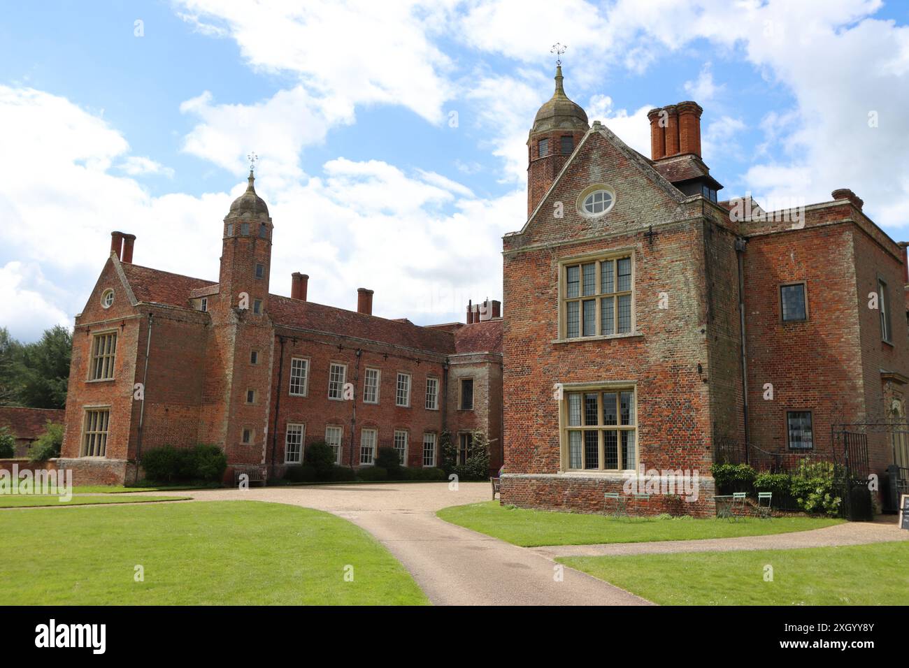 Melford Hall, Long Melford, Suffolk, England, UK Stock Photo - Alamy