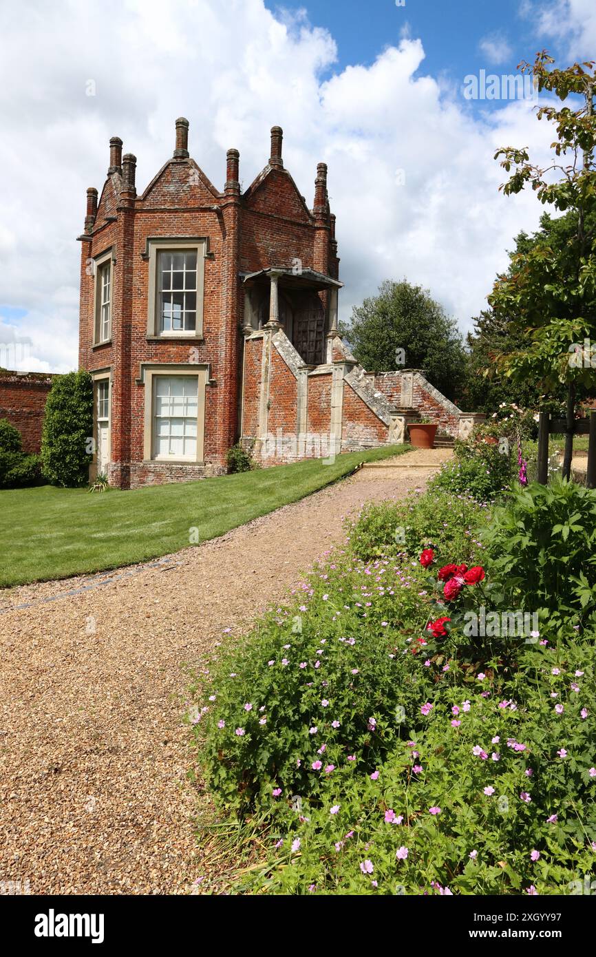 The Banqueting House, Melford Hall, Long Melford, Suffolk, England, UK ...