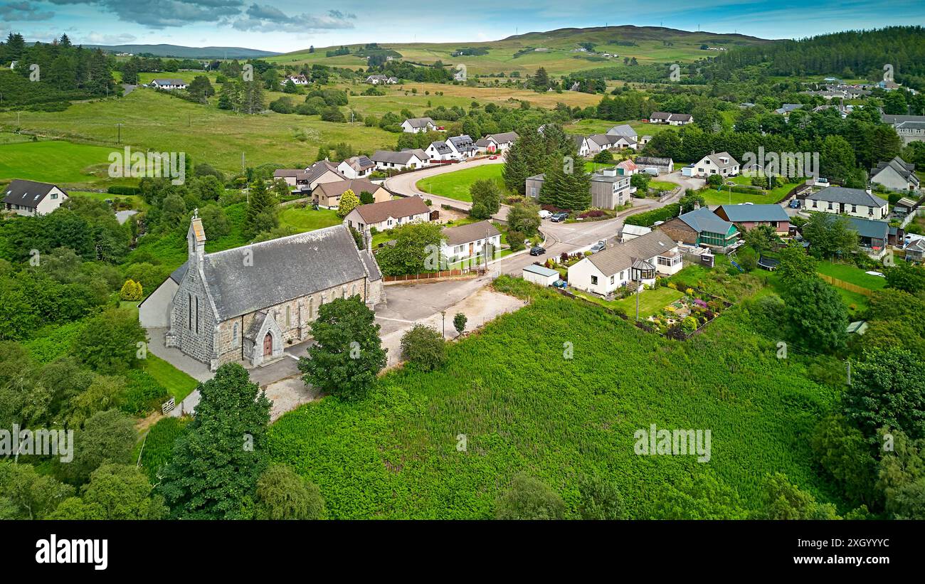 Village of lairg scotland hi-res stock photography and images - Alamy