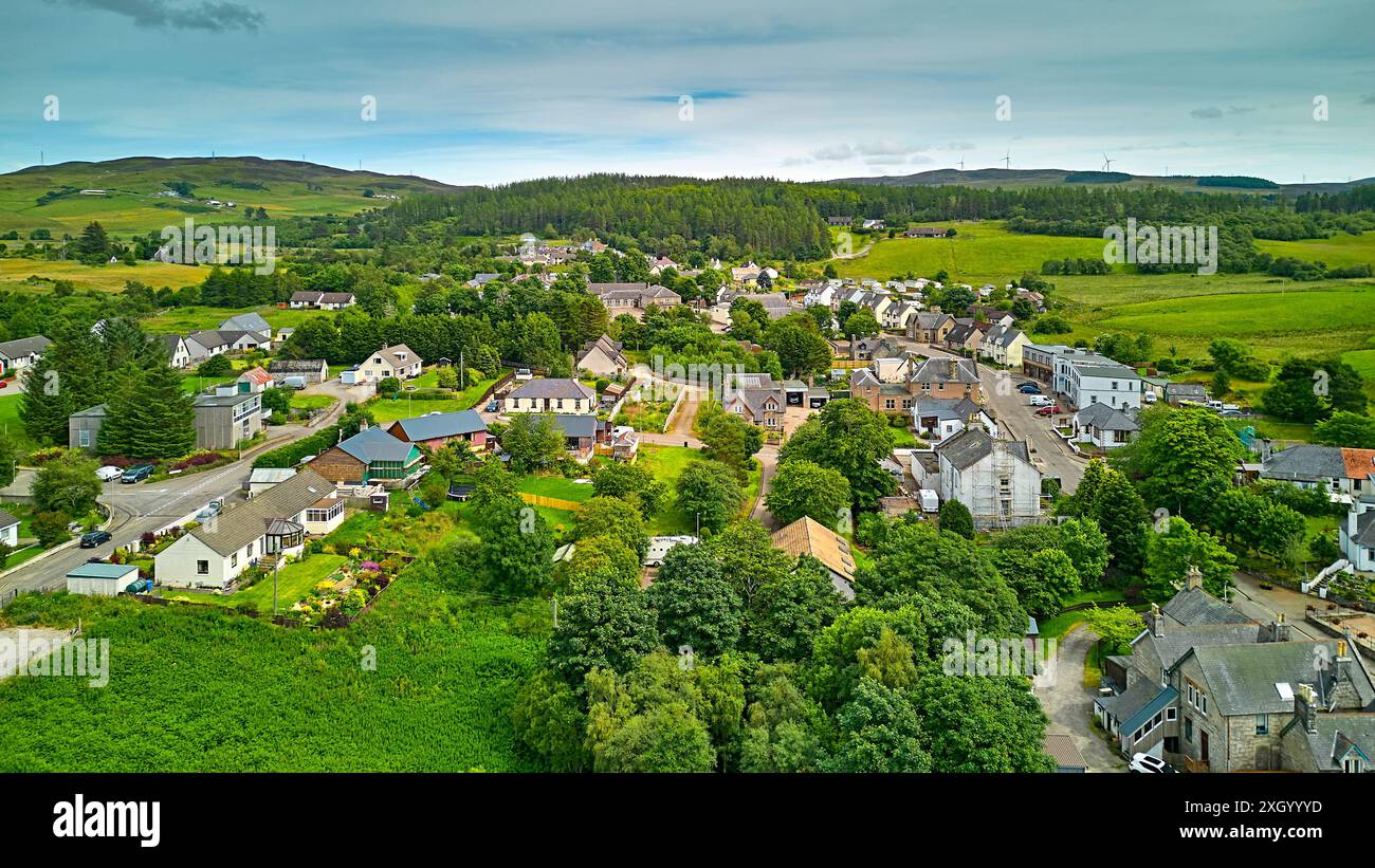 Village of lairg scotland hi-res stock photography and images - Alamy